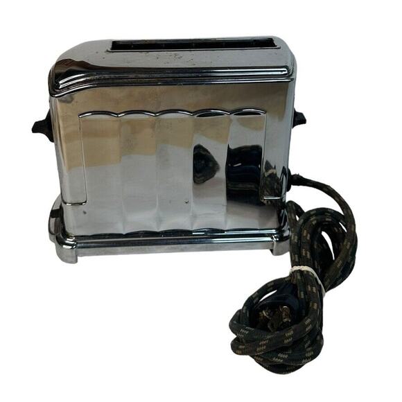 Toastmaster | Kitchen | Vintage Toastmaster Chrome Art Deco One Slice ...